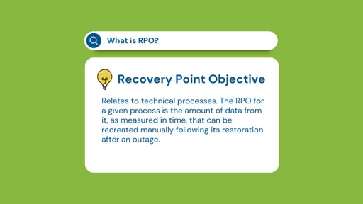 RTO and RPO: Making It Simple - Recovery Objectives in BCM