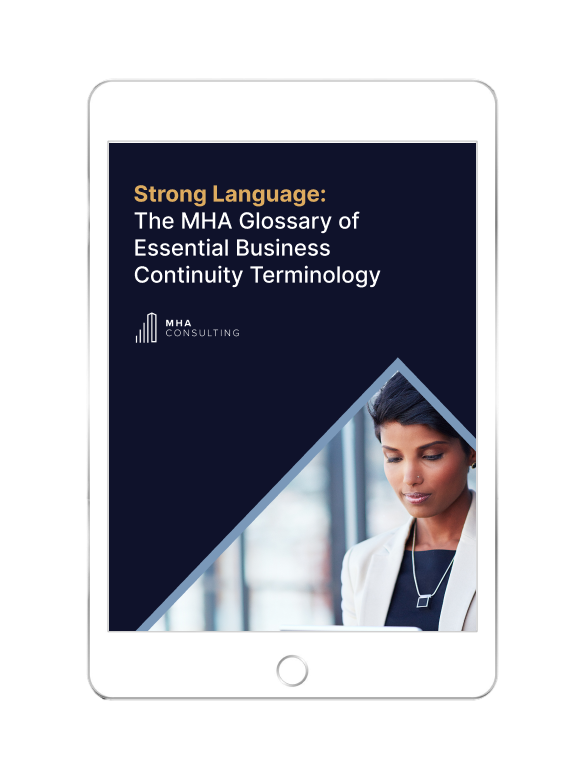 Business Continuity Consulting Company - MHA Consulting Home