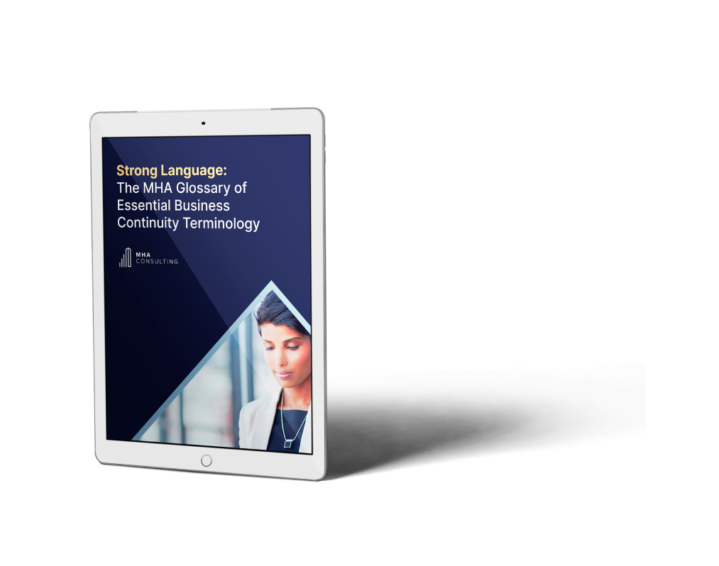 Business Continuity Consulting Company - MHA Consulting Home