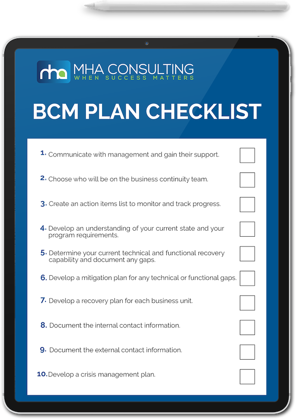 A Robust Business Continuity Plan in 20 Steps